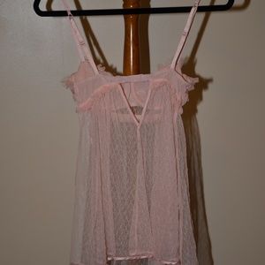 Victoria's Secret | Intimates & Sleepwear | Vs 34c Light Pink Babydoll ...